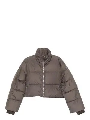 RICK OWENS Rick Owens X Moncler Woven Cropped Cyclopic Jacket