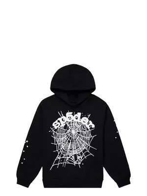 SP5DER Og Web Hoodie - Black