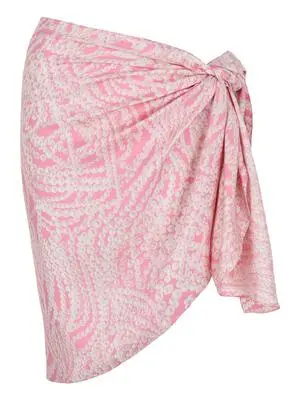 Givenchy Pearl Print Sarong - Pink