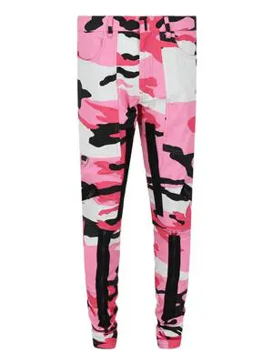 Givenchy Camo Print Pants - Black