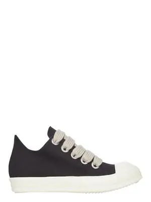 Rick Owens Scarpe Denim Jumbolace Low - Black