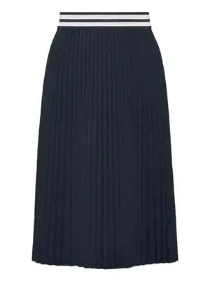 THOM BROWNE Below The Knee Plisse Skirt