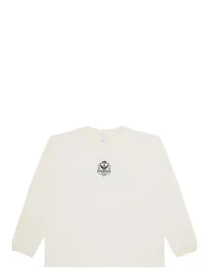 Rhude Grand Cru Crest Long-sleeve Tee - White
