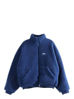Balenciaga Zip-up Jacket - Blue