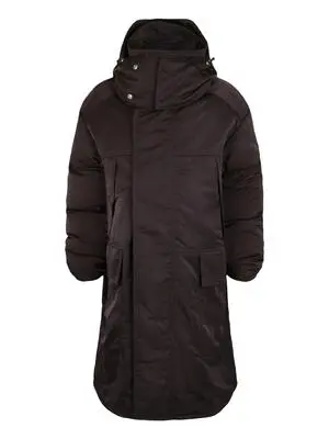 Givenchy Oversized Hooded Parka - Brown