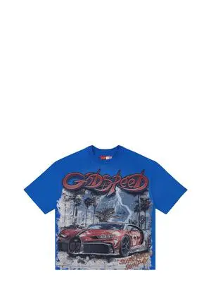 GODSPEED Gatti Miami Superrun 'royal' T-shirt - Blue