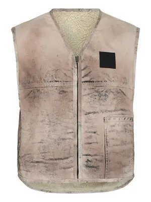 Givenchy Reversible Denim Vest - Brown