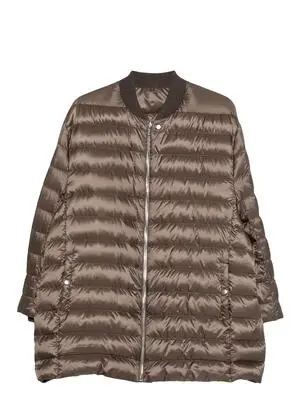 Rick Owens X Moncler Woven Flight Parka - Brown
