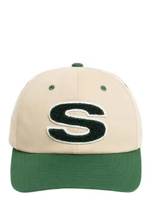 StÜssy Low Profile Chenille S Snapback - Cream