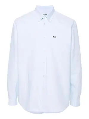 Lacoste Long-sleeve Regular Fit Oxford Shirt - White