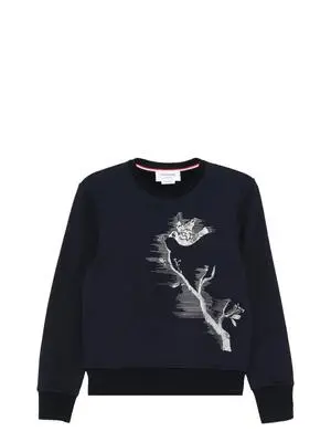Thom Browne Crewneck Sweatshirt - Blue