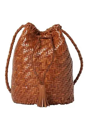 Dragon Diffusion Mini Bucket Bag - Camel