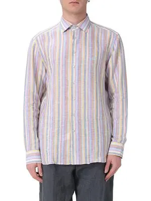 Etro Striped Linen Shirt - Multicolor