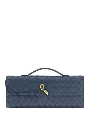 Bottega Veneta Woven Clutch - Blue