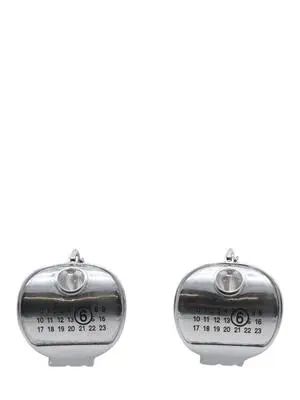MAISON MARGIELA Jewel Earrings - Silver