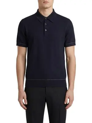 Brioni Polo Shirt - Navy