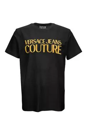 Versace Logo-print T-shirt - Black