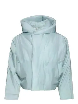Issey Miyake Hooded Jacket - Blue