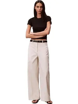 Calvin Klein Baggy Chino Pants - Tofu