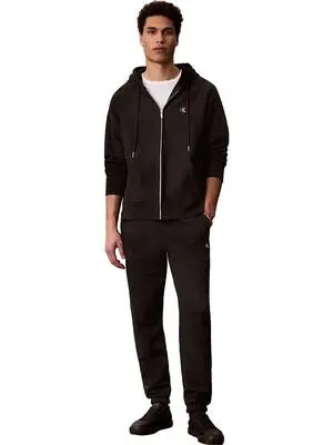 Calvin Klein Monogram Fleece Joggers - Black