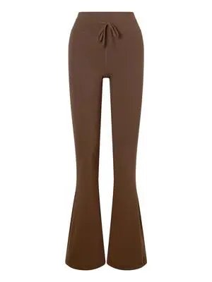 Lululemon Groove Nulu Super-high-rise Flared Pant - Brown