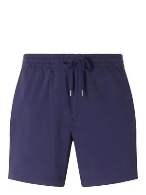 Polo Ralph Lauren Cotton-blend Seersucker Drawstring Shorts - Blue