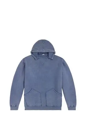 A.PRESSE Cotton-jersey Hoodie - Blue