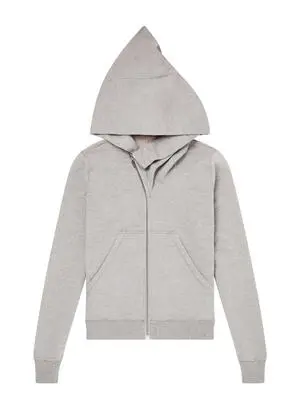 Rick Owens Mountain Zip-up Hoodie - Gray