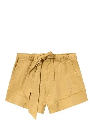 MARANT ETOILE Birva Relaxed Fit Shorts - Saffron