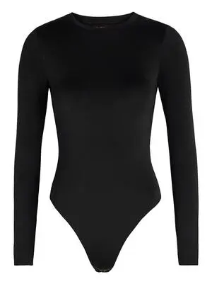 GOOD AMERICAN Stretch-jersey Bodysuit