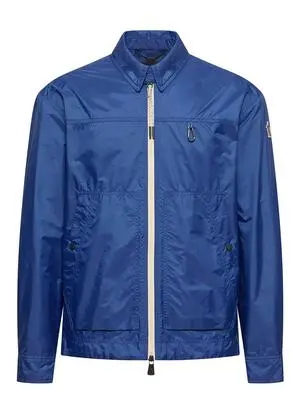 Moncler Brive Packable Shirt Jacket - Blue