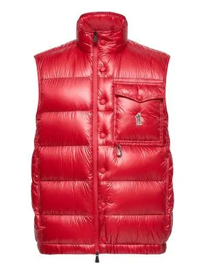 Moncler Uychi Packable Down Vest - Red