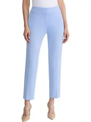 KASPER The Ava Straight Leg Trousers - Paris Bleu