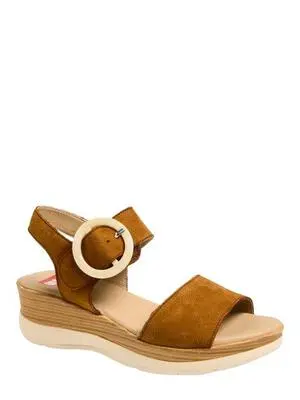 ON FOOT Boticelli Platform Sandal Tobacco