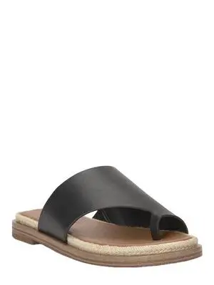 Lucky Brand Kihly Leather Sandal - Black