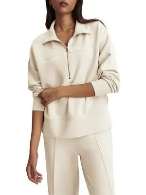 Varley Kayleight Half Zip Sweatshirt Pristine