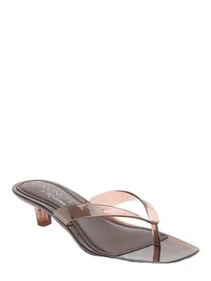 Matisse Margo Kitten Heel Flip Flop - Brown