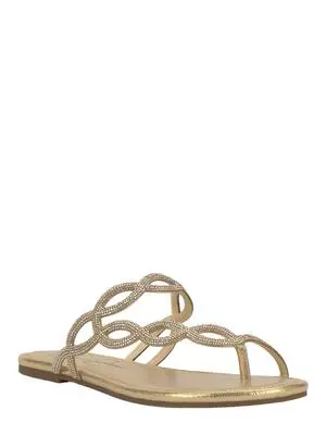 Jessica Simpson Aloni Slide Sandal - Gold