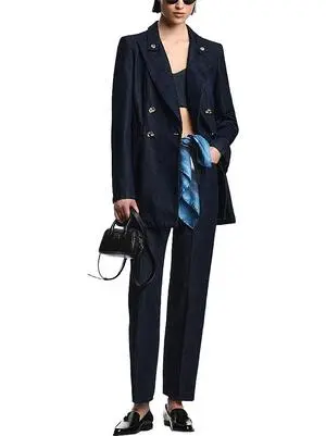 Emporio Armani Double-breasted Blazer - Solid Medium