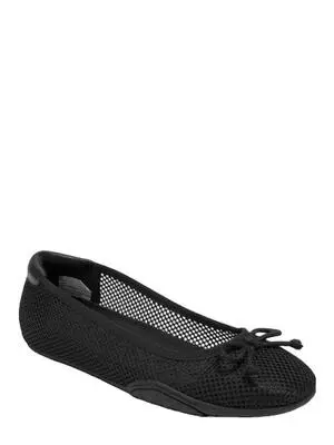 Aerosoles Mesh Ballet Flat - Black