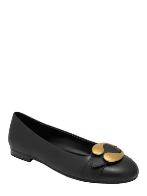 Aerosoles Paradise Buckle Flat - Black