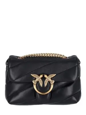 Pinko Baby Love Puff Mini Bag - Black