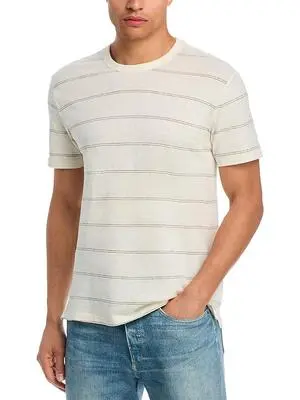 Rag & Bone Stripe Classic T-shirt - White