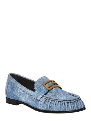 Fendi Loafer Flats - Denim
