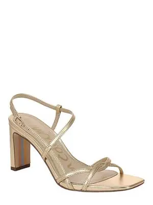 Sam Edelman Elissa Strappy Sandals - Amber Gold