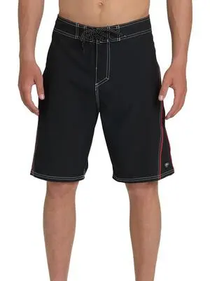 Quiksilver Mercury Gravity 21" Board Shorts - Black.