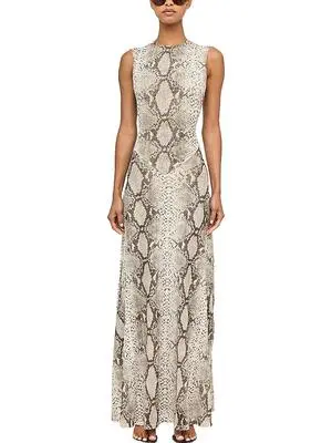 Ronny Kobo Uzina Sleeveless Dress - Snake Print