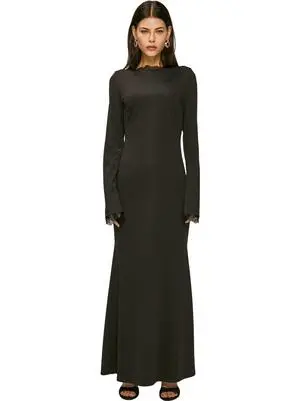 DASKA Maryam Maxi Dress - Black