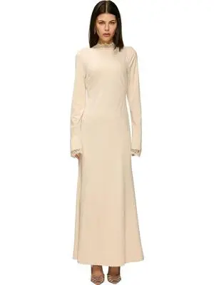 DASKA Maryam Maxi Dress - Cream