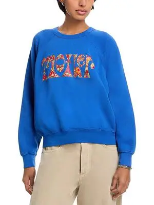 MOTHER The Concert Logo Sweatshirt - Petal Power